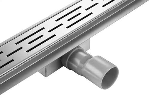 Stainless steel 304 shower drain shower channel side outlet with flange ...